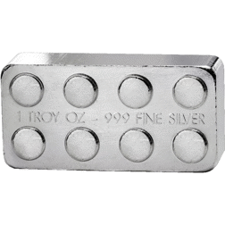 Pre-Owned Building Block 1oz Silver Bar - 12 Piece Starter Pack | Out ...