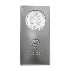 Pre-Owned Niue 2015 Convoy [SL 64] WWII Shipwreck 10oz Silver Coin/Bar ...