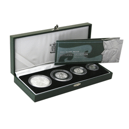 Pre-Owned 2003 UK Britannia Proof Silver 4-Coin Set - VAT Free | Pre ...