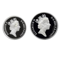 Pre-Owned 1992 UK Ten Pence Proof Silver 2-Coin Set - VAT Free | Pre ...