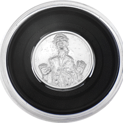 Pre-Owned 2017 Niue Star Wars Han Solo 2oz Silver Proof Coin - VAT Free ...