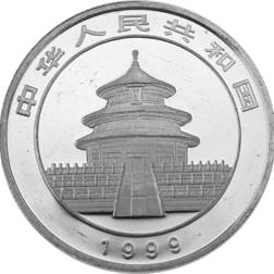 Pre-Owned 1999 Chinese Panda 1oz Silver Coin - VAT Free | Out Of Stock ...