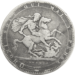 Pre-Owned UK 1820 George III Silver Crown Coin - VAT Free | Pre-Owned ...