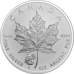 Pre-Owned 2016 Canadian Maple Panda Privy 1oz Silver Coin - VAT Free ...