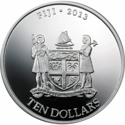 Pre-Owned Fiji Taku Turtle 5oz Silver Coin - Mixed Dates - VAT Free ...