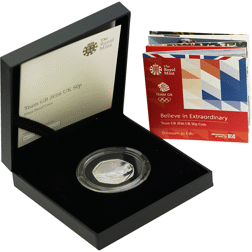 Pre-Owned 2016 UK Team GB Rio Olympics 50p Silver Proof Coin - VAT Free ...