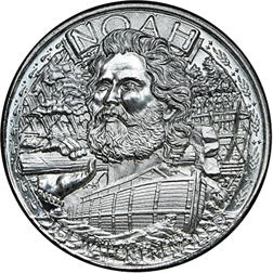 Pre-Owned Mason Mint Noah's Ark 1oz Silver Round | Out Of Stock ...