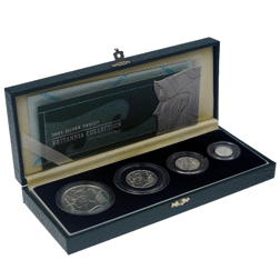 Pre-Owned 2003 UK Britannia Proof Silver 4-Coin Set - Damaged Box - VAT ...