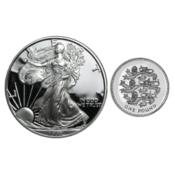 Pre-Owned 1997 Symbols of Freedom Proof Silver 2-Coin Set - VAT Free ...