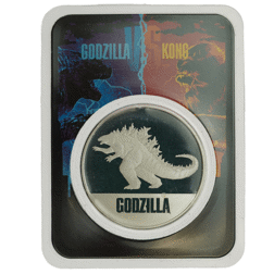 Pre-Owned 2021 Niue Godzilla 1oz Silver Coin - VAT Free | Pre-Owned ...