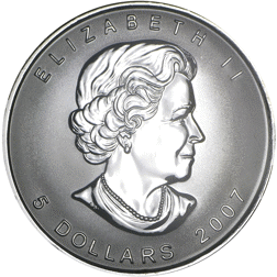 Pre-Owned 2007 Canadian Maple 'Fabulous 12' Privy 1oz Silver Coin - VAT ...