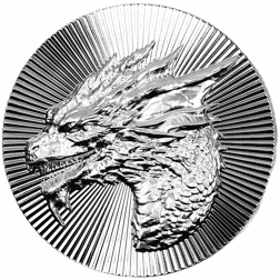 Scottsdale Mint 2oz Dragon Stacker Silver Round | 2oz Silver Coins ...