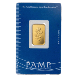 Pre-Owned PAMP Rosa 5g Gold Bar | Pre-Owned | Atkinsons Bullion