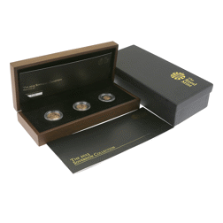 Pre-Owned 2013 UK Proof Sovereign Standard 3-Gold Coin Collection | Out ...