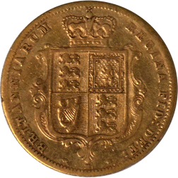 Pre-Owned 1881 Melbourne Mint Victorian 'Shield' Half Sovereign Gold ...