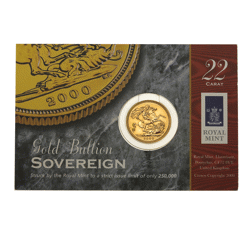 Pre-Owned 2000 UK 'Millennium' Carded Full Sovereign Gold Coin | Out Of ...
