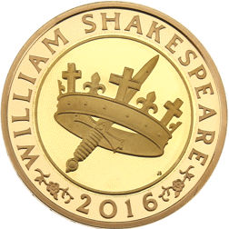 Pre-Owned 2016 UK The Shakespeare Histories £2 Gold Proof Coin | Out Of ...