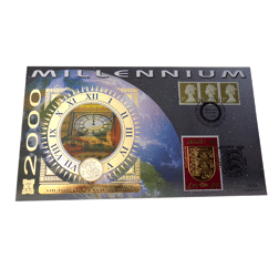 Pre-Owned 2000 UK Full Sovereign Gold Coin With Special Millennium ...