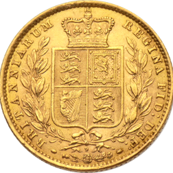 Pre-Owned 1871 London Mint DN.9 Victoria Young Head "Shield" Full ...
