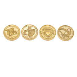 Pre-Owned 2003 UK Bridges Pattern Gold Proof 4-Coin Set | Out Of Stock ...
