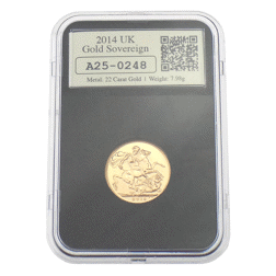 Pre-Owned 2014 UK Full Sovereign Gold Coin - Slabbed | Out Of Stock ...