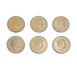 Pre-Owned 2000-2005 UK Full Sovereign Gold 6 Coin Collection | Out Of ...