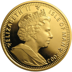 Pre-Owned 2003 Isle of Man Balinese Kittens 1oz Gold Coin | Out Of ...