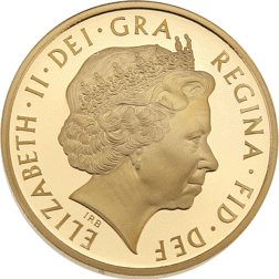 Pre-Owned 2011 UK Prince Philip Duke of Edinburgh £5 Gold Proof Coin ...