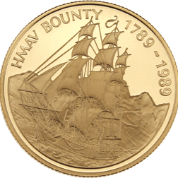 Pre-Owned 1989 Pitcairn Islands Bicentenary of the Mutiny on the Bounty ...