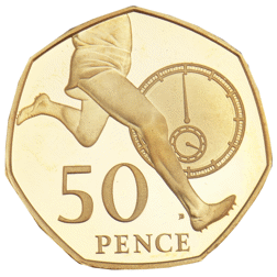Pre-Owned 2004 50th Anniversary of the Four-Minute Mile Gold Proof ...