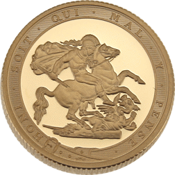 Pre-Owned UK 2017 Full Sovereign Piedfort Proof Gold Coin - Damaged Outer Box | Pre-Owned ...