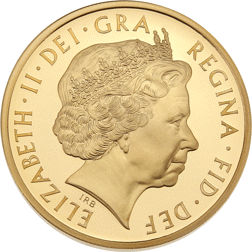Pre-Owned 2011 UK Prince Philip, Duke of Edinburgh £5 Gold Proof Coin ...