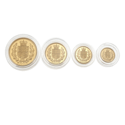 Pre-Owned - 2002 UK Sovereign Gold Proof 4 Coin Set | Out Of Stock ...