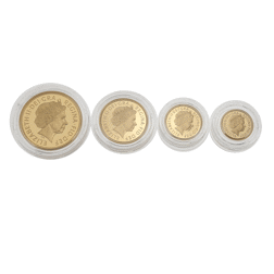 Pre-Owned - 2002 UK Sovereign Gold Proof 4 Coin Set | Out Of Stock ...
