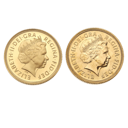 Pre-Owned UK 2000 Millennium Full Gold Sovereign 2-Coin Set | Out Of ...