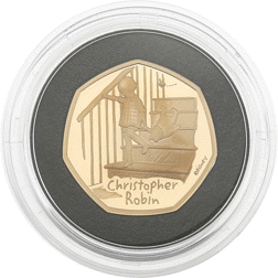 Pre-Owned 2020 UK 'Christopher Robin' 50p Proof Gold Coin | Out Of ...