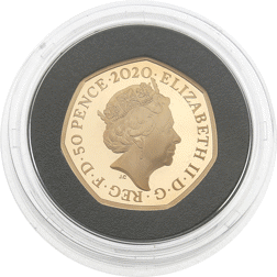 Pre-Owned 2020 UK 'Christopher Robin' 50p Proof Gold Coin | Out Of ...