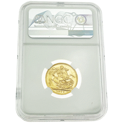 Pre-Owned 1909 UK Full Sovereign Gold Coin - NGC Graded MS 60 - 4862514 ...