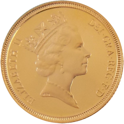Pre-Owned 1987 UK Full Sovereign Proof Design Gold Coin | Pre-Owned | Atkinsons Bullion