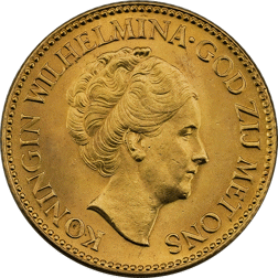 Pre-Owned 1925 Netherlands 10 Guilders Gold Coin | Out Of Stock ...
