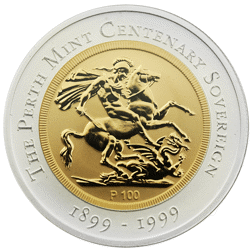 Pre-Owned 1999 Australian 'A Century of the Gold Sovereign' Coin First ...