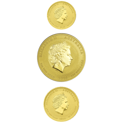 Pre-Owned 2016 Australian Lunar Monkey Three Coin Gold Proof Set | Out ...