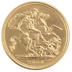 Pre-Owned 2000 UK 'Millennium' Full Sovereign Gold Coin | Out Of Stock ...