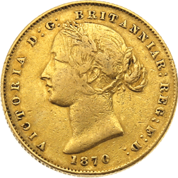 Pre-Owned 1870 "Australia" Sovereign Gold Coin | Out Of Stock ...