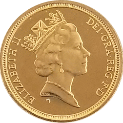 Pre-Owned 1992 UK Proof Quality Half Sovereign Gold Coin | Out Of Stock ...
