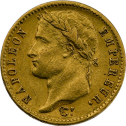 Pre-Owned 1812 French Napoleon Wreath 20 Franc Gold Coin | Out Of Stock ...