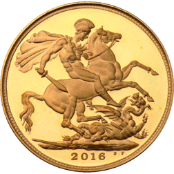 Pre-Owned 2016 UK Proof Sovereign Gold Coin | Out Of Stock | Atkinsons ...
