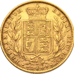 Pre-Owned 1871 London Mint DN.101 Victoria Young Head 'Shield' Full ...