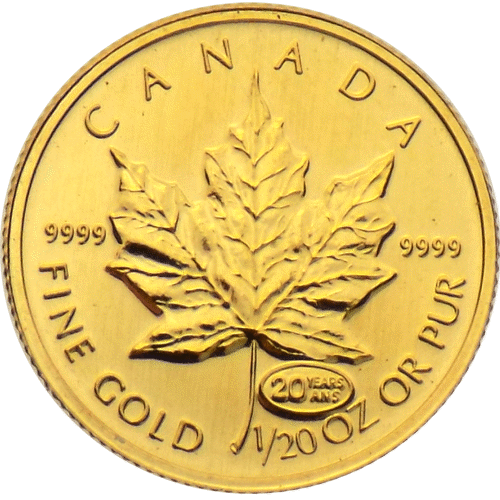 Atkinsons Bullion: Pre-Owned 1999 Canadian Anniversary Edition Maple 1 ...