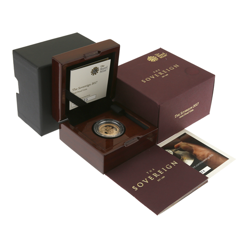 Atkinsons Bullion: Pre-Owned 2017 UK Full Sovereign Proof Gold Coin ...